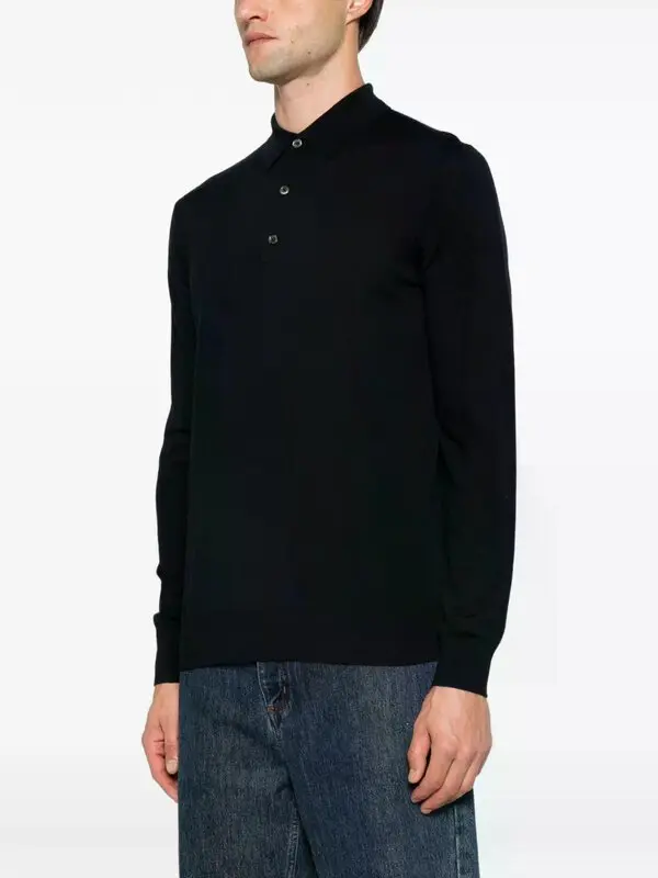 ÉPHÉMÈRE Long-sleeve Polo Shirt