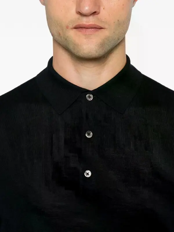 ÉPHÉMÈRE Long-sleeve Polo Shirt