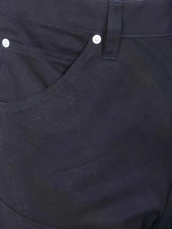 Comme Des Garçons Wide-leg Cotton Trousers