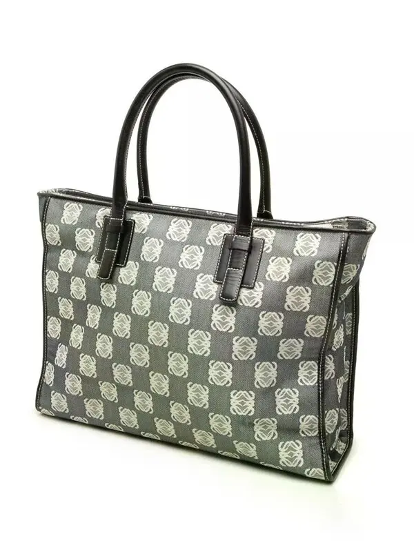 Loewe 2004 Anagram Canvas Tote Bag