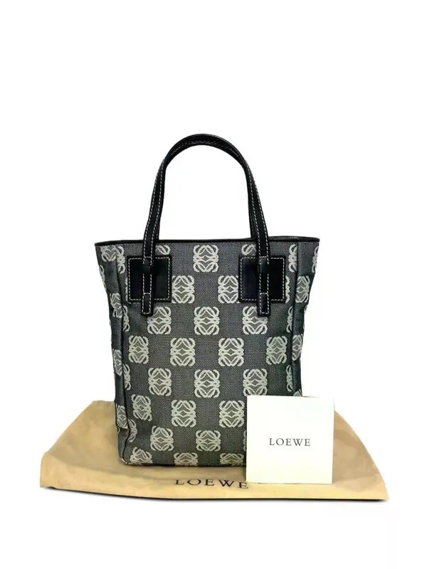 Loewe 2000-2015 Anagram Canvas Tote Bag