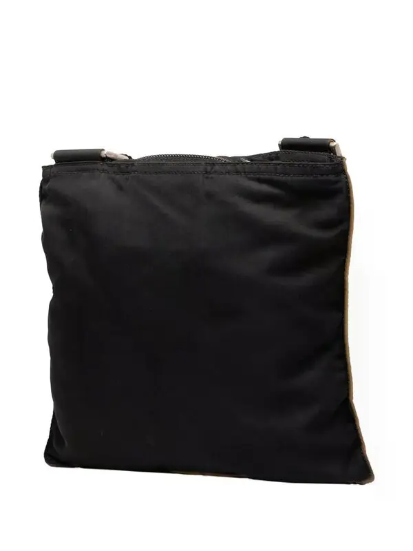 Prada 2000-2013 Tessuto Zip Top Crossbody Bag