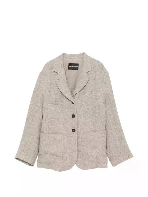 Emporio Armani Natte Jacket - Grey