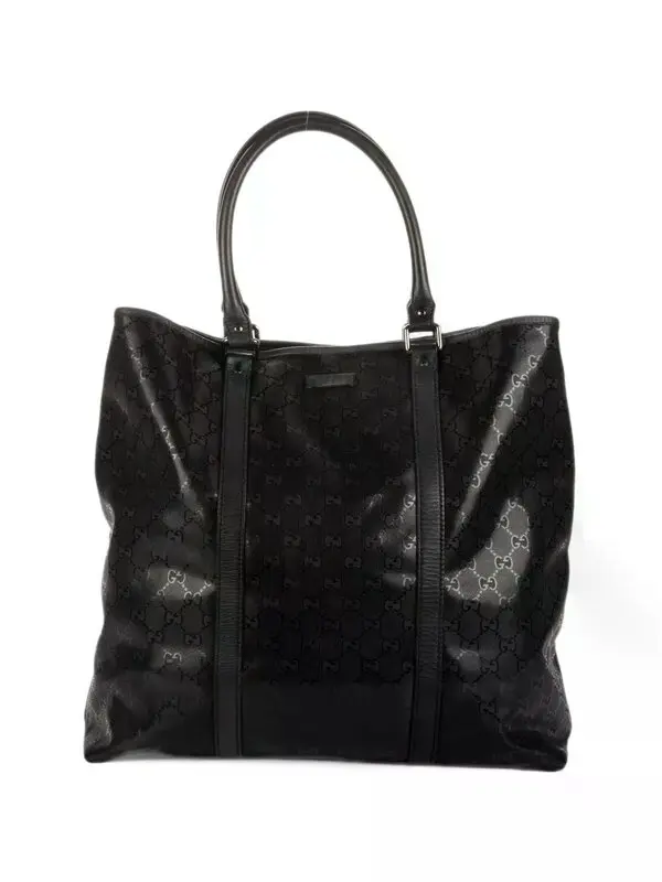 Gucci Guccissima Joy Tote Bag - Black