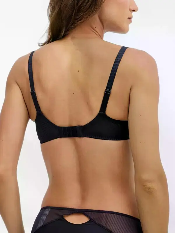 Chantelle Legend Embroidered Mesh-panel Bra