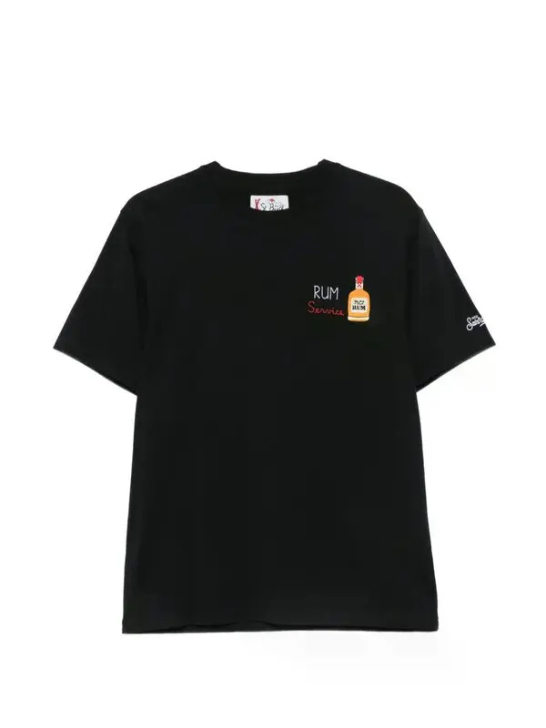 MC2 SAINT BARTH Arnott Embroidered Cotton T-shirt