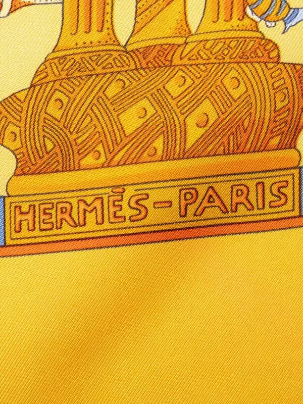 Hermès 2000-2026 Rencontre Oceane Silk Scarf 90 Scarves - Multicolour