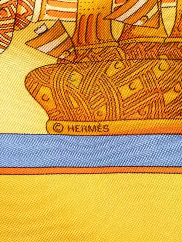 Hermès 2000-2026 Rencontre Oceane Silk Scarf 90 Scarves - Multicolour