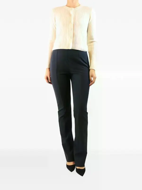 THE ROW High-waisted Tapered Trousers