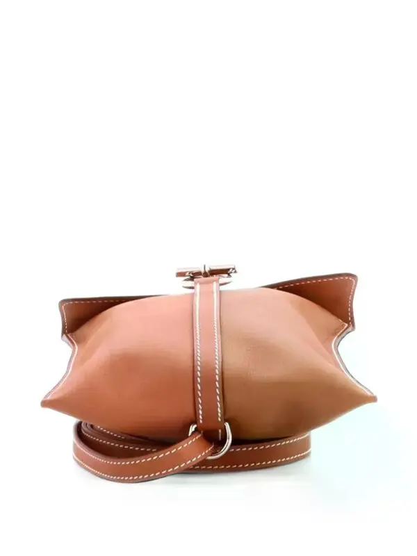 Hermès Glenan To Go Pouch Swift Crossbody Bag - Brown