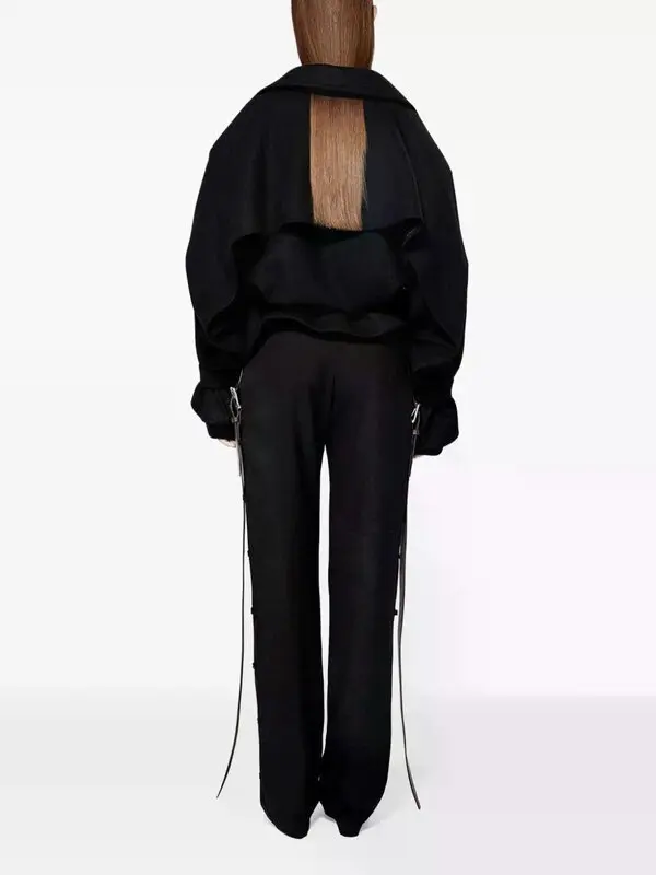 SRVC STUDIO Serpentine Loop-detail Trousers