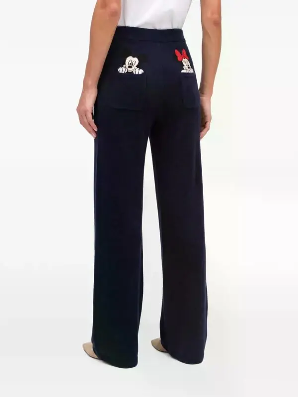 Chinti & Parker Peek Pocket Wide-leg Track Pants