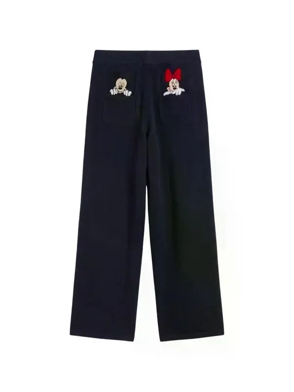 Chinti & Parker Peek Pocket Wide-leg Track Pants