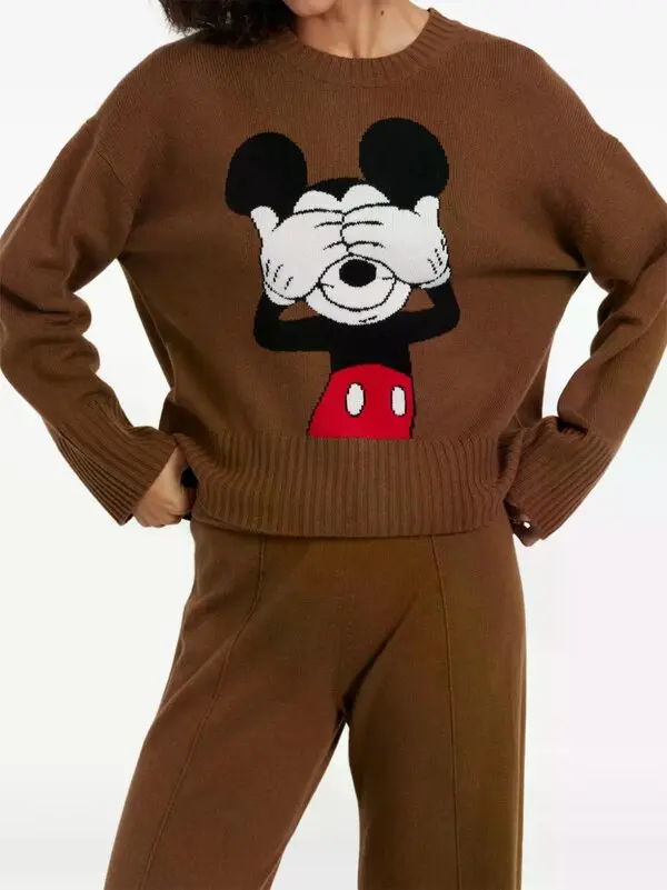 Chinti & Parker Peekaboo Mickey Sweater
