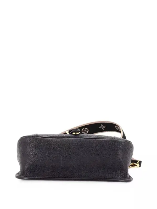 LOUIS VUITTON Diane Nm Handbag Monogram Empreinte Giant Shoulder Bag - Black