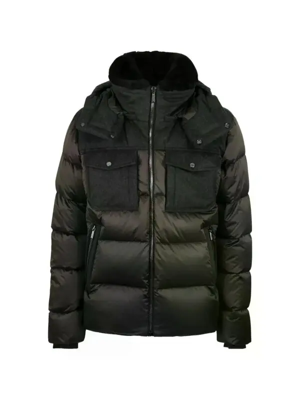 MOORER Alarick Quilted Silk-satin Jacket