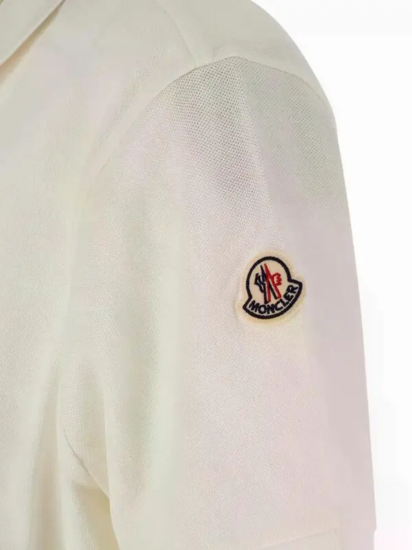 Moncler Logo-patch Polo Shirt