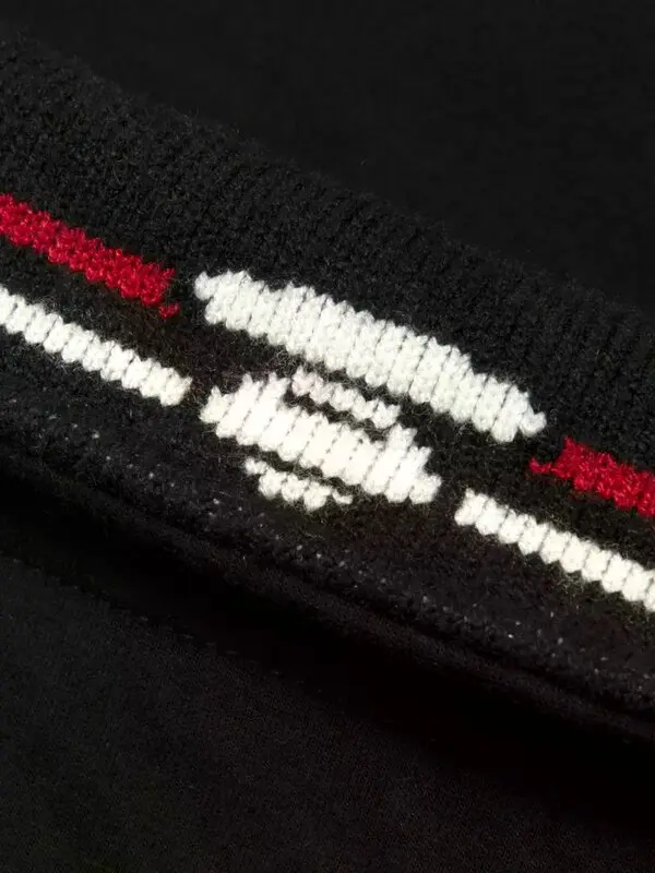 AAPE BY *A BATHING APE Logo-embroidered Quarter-zip Sweatshirt