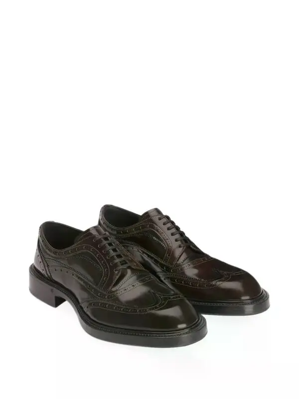 Dolce & Gabbana Calfskin Derby Shoes