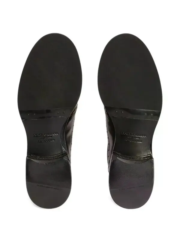 Dolce & Gabbana Calfskin Derby Shoes