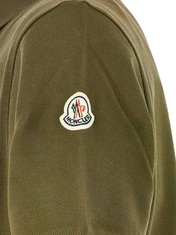 Moncler Logo-patch Polo Shirt