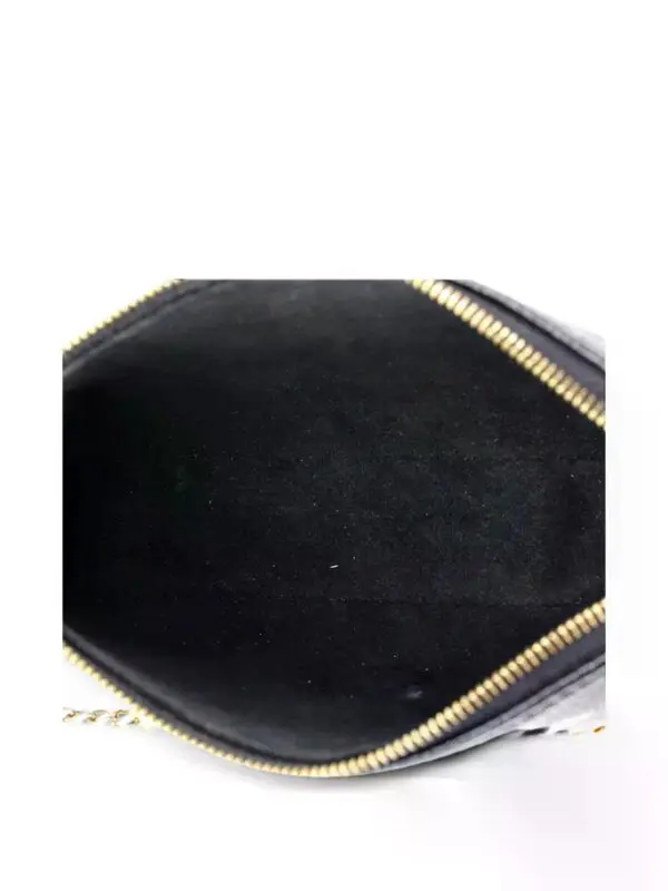 LOUIS VUITTON Pochette Accessoires Bicolor Monogram Empreinte Giant Mini Clutch Bag
