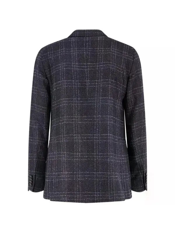 Tagliatore Check-pattern Single-breasted Blazer