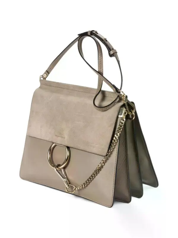 Chloé Faye Shoulder Bag - Neutrals