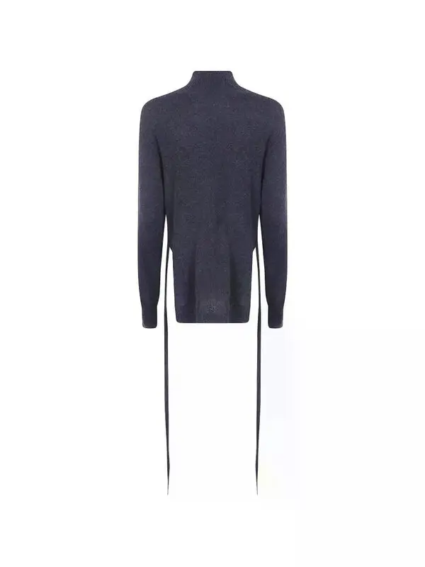 Issey Miyake Cut-out High-neck Sweater