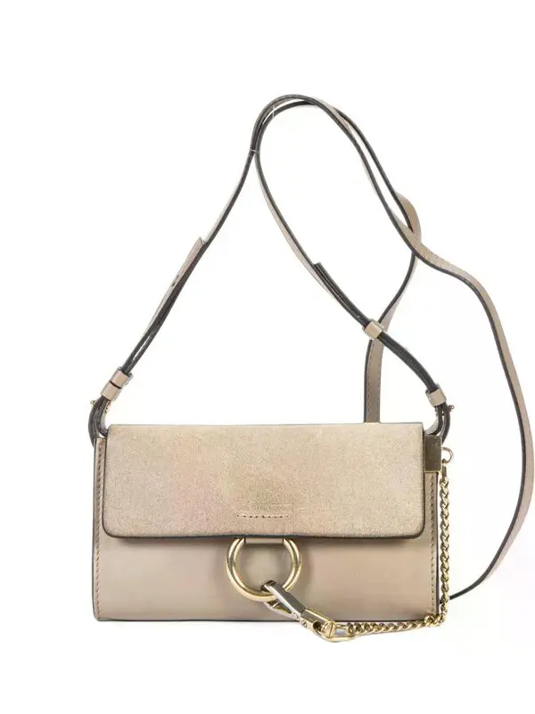 Chloé Faye Shoulder Mini Bag - Neutrals