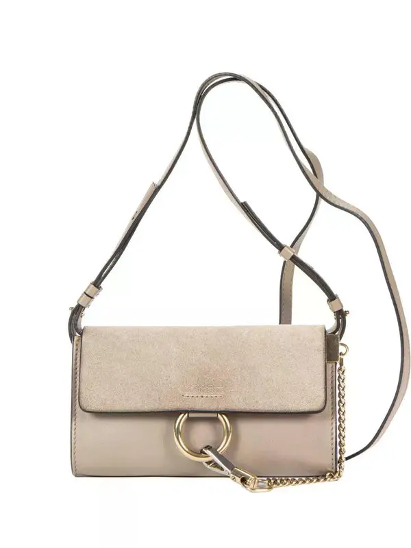Chloé Faye Shoulder Mini Bag - Neutrals