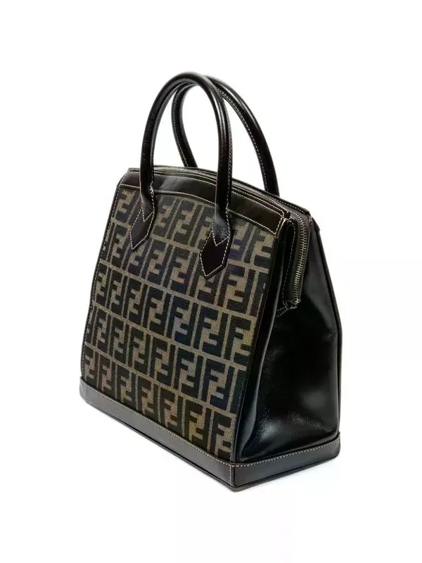 Fendi Zucca Canvas Shoulder Bag