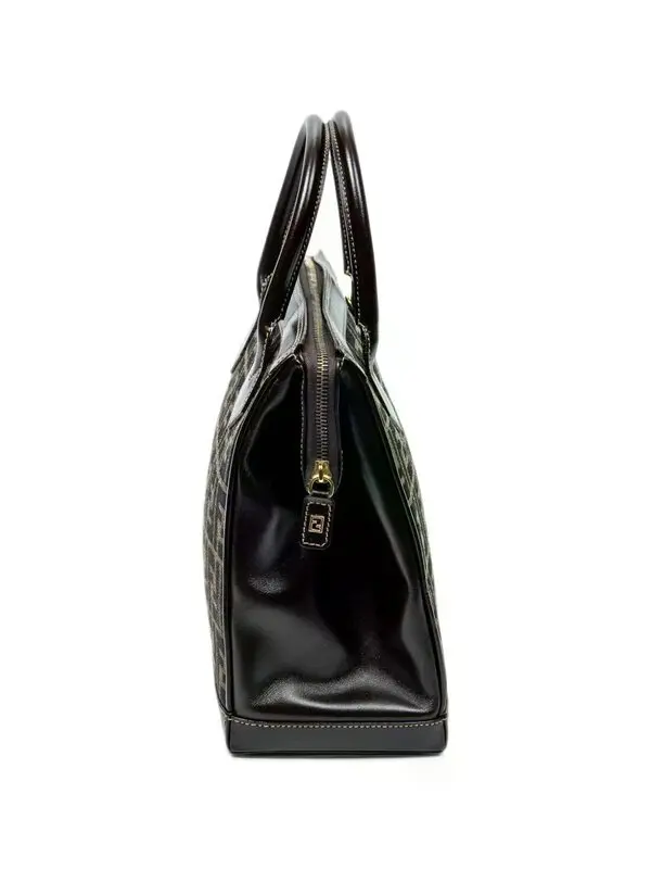 Fendi Zucca Canvas Shoulder Bag