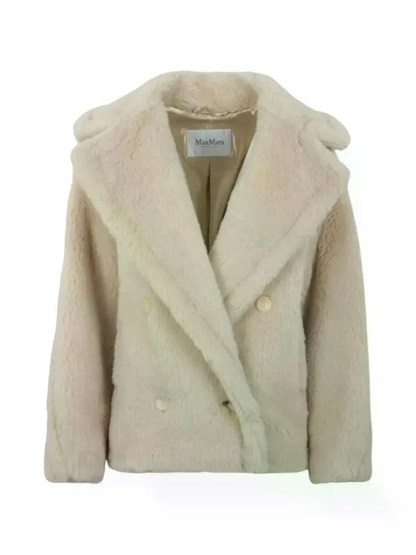 Max Mara Teddy Double-breasted Biker Jacket