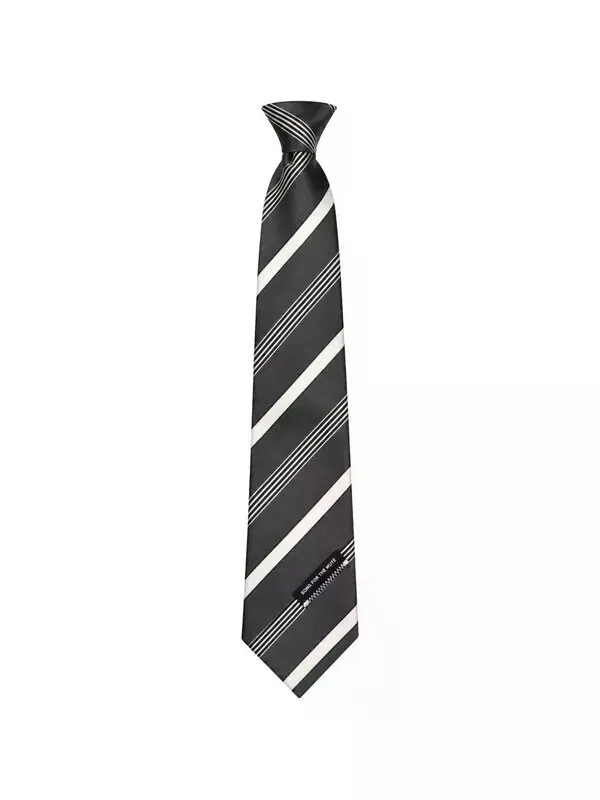 SONG FOR THE MUTE Playground Silk Tie - Black