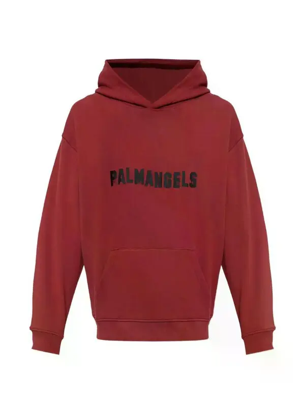 Palm Angels Logo-print Cotton Hoodie