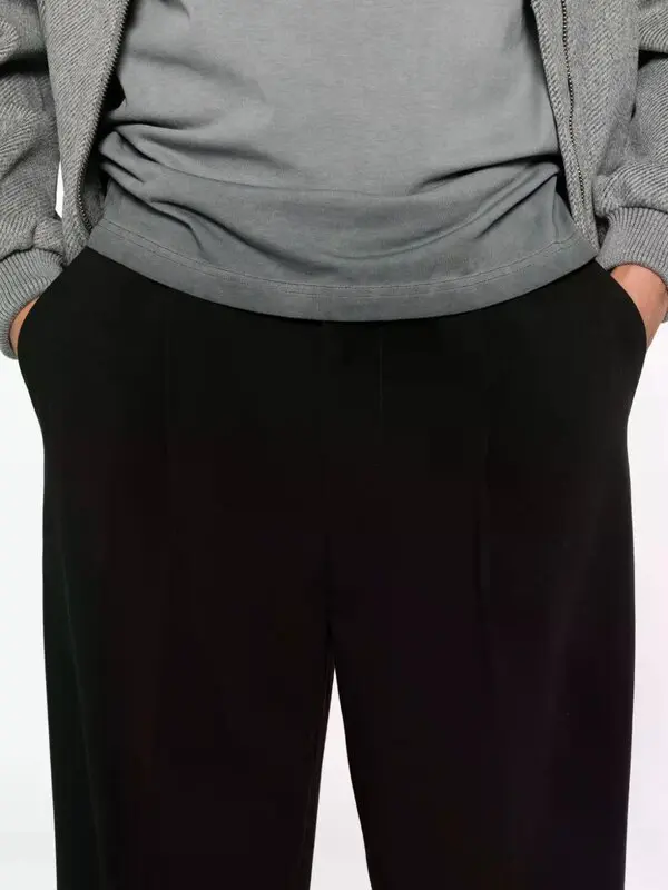 Imperial Pleated Straight-leg Trousers
