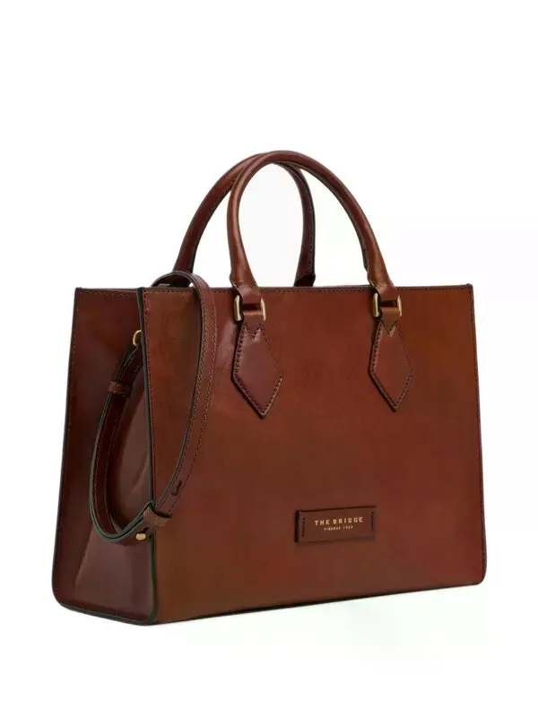 THE BRIDGE Leather Tote Bag