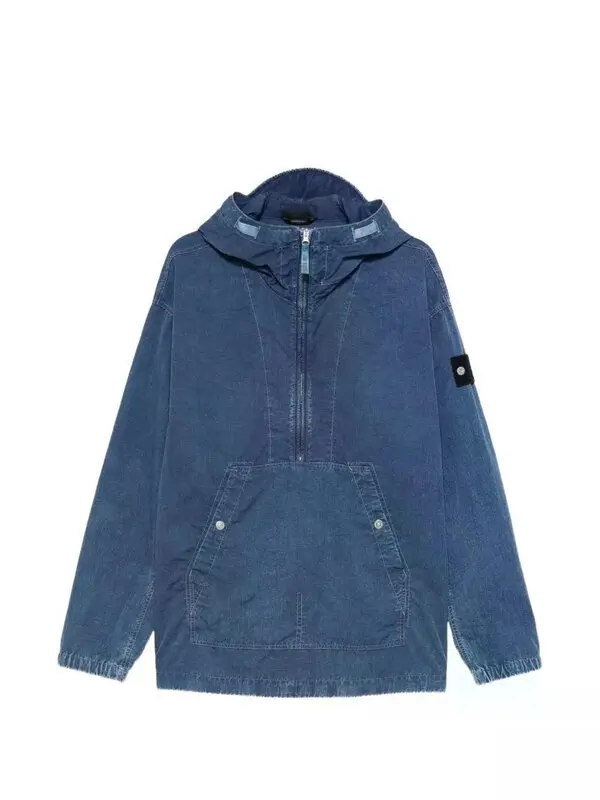 Stone Island Logo-patch Hooded Jacket