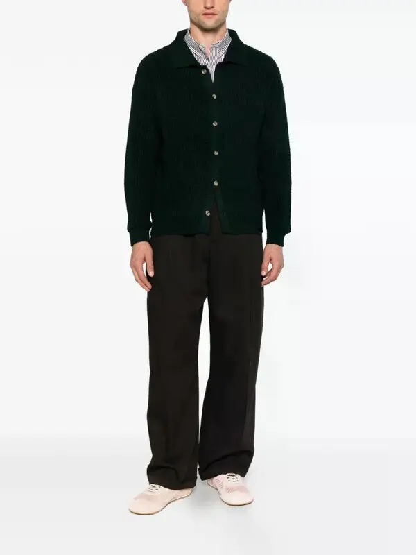 Imperial Ribbed Button-up Cardigan