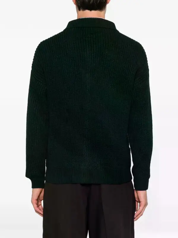 Imperial Ribbed Button-up Cardigan