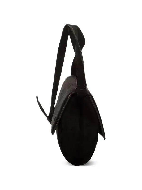 Celine Triomphe Shoulder Bag - Black