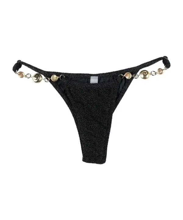 REINA OLGA Bikini Swimming Trunks - Black