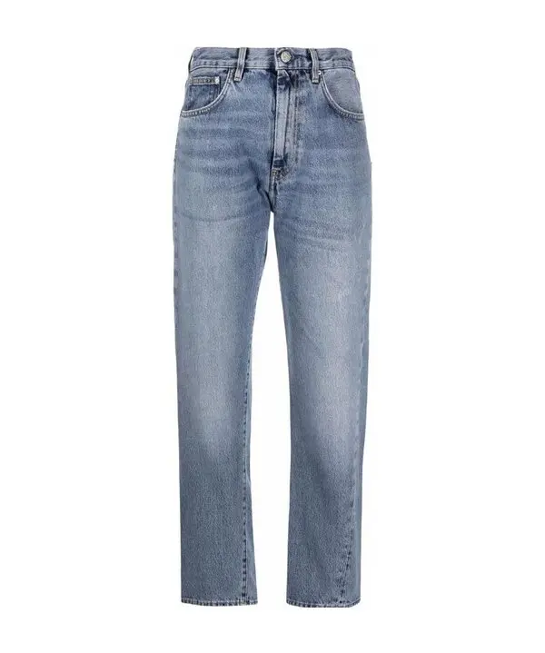 TOTEME Mid-waist Twisted Jeans