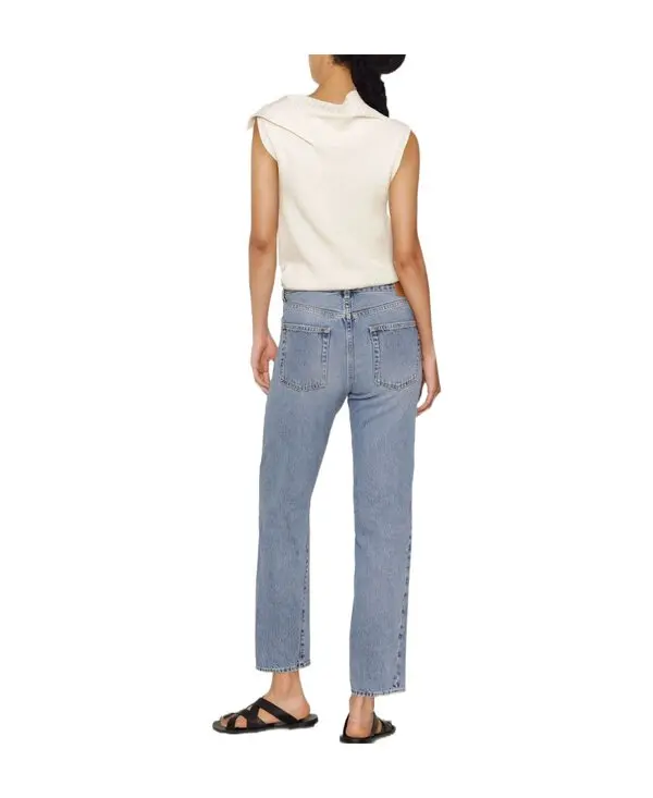 TOTEME Mid-waist Twisted Jeans