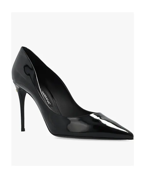 Dolce & Gabbana Dolce Gabbana Logo Plaque Pointed-toe Pumps