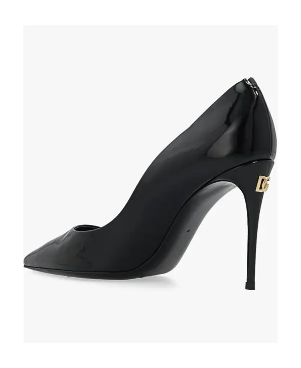 Dolce & Gabbana Dolce Gabbana Logo Plaque Pointed-toe Pumps