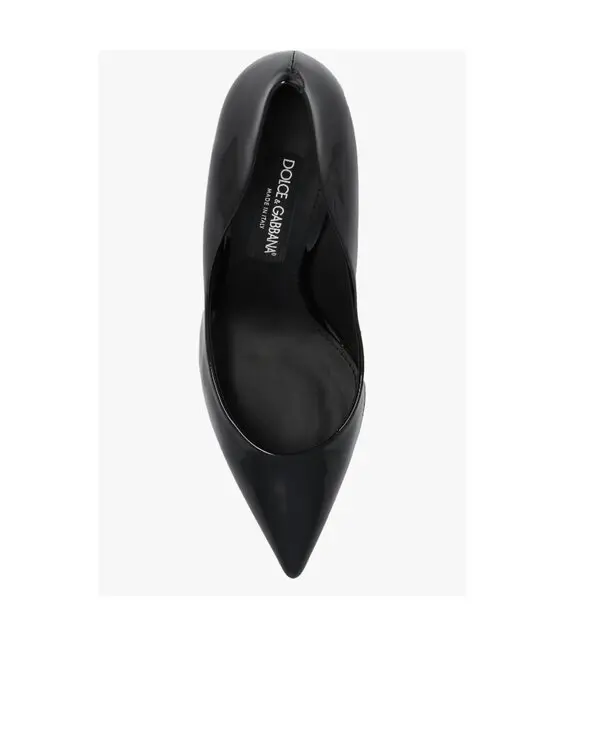 Dolce & Gabbana Dolce Gabbana Logo Plaque Pointed-toe Pumps