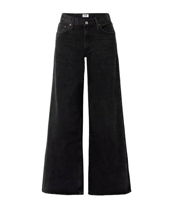 AGOLDE Elastic Waist Jeans - Black