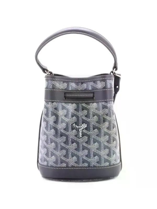 Goyard Petit Flot Coated Canvas Mini Bucket Bag